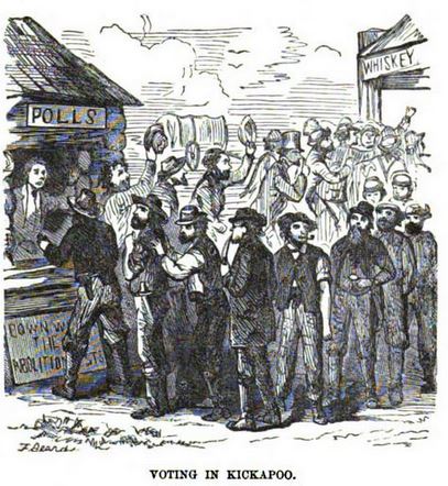 voting in kickapoo - The Journal of the Civil War Era